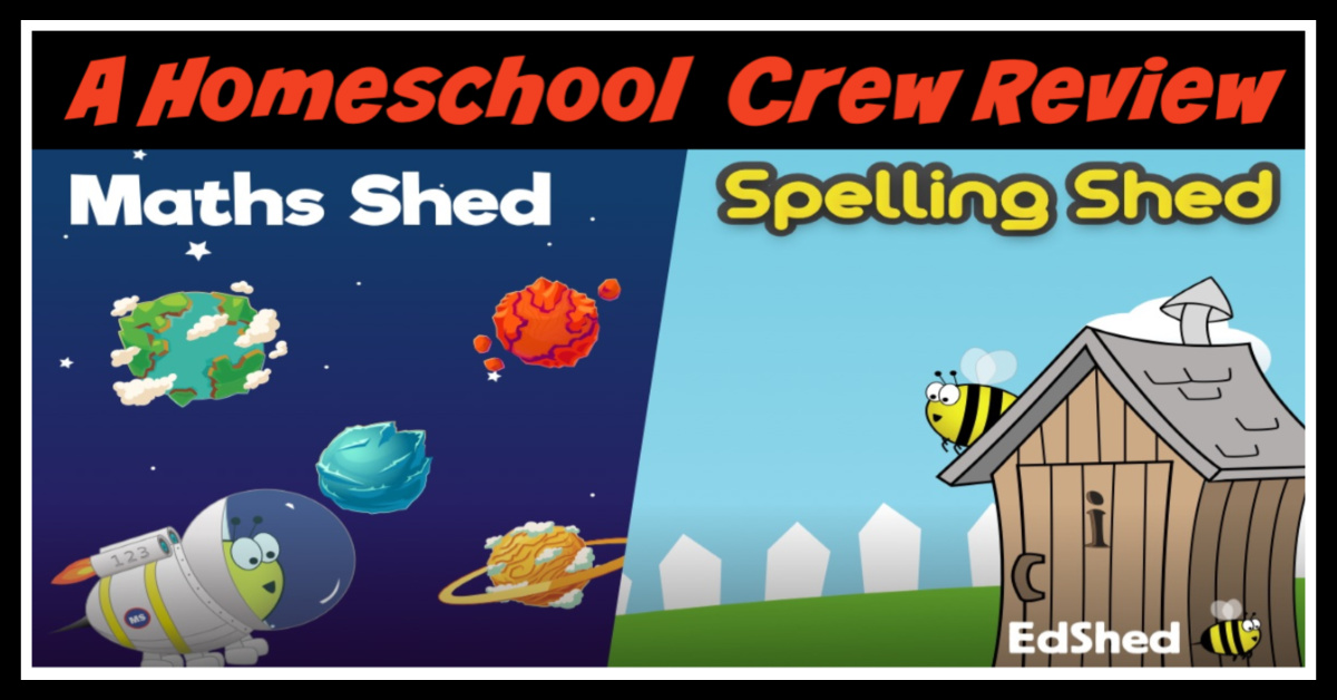 Counting Pinecones: Math Shed and Spelling Shed (A Homeschool Crew Review)