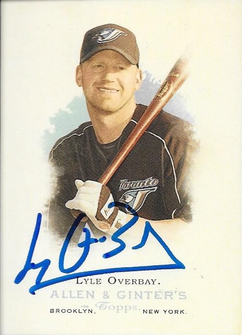 foul bunt: TTM Success - Lyle Overbay