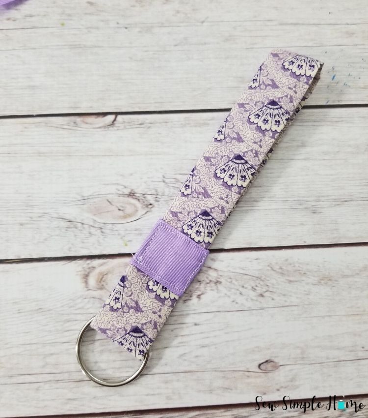 How to Make Fabric Keychains | Sew Simple Home