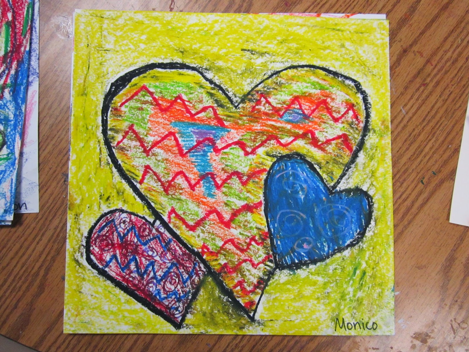 ChumleyScobey Art Room: Jim Dine Pop Art Hearts