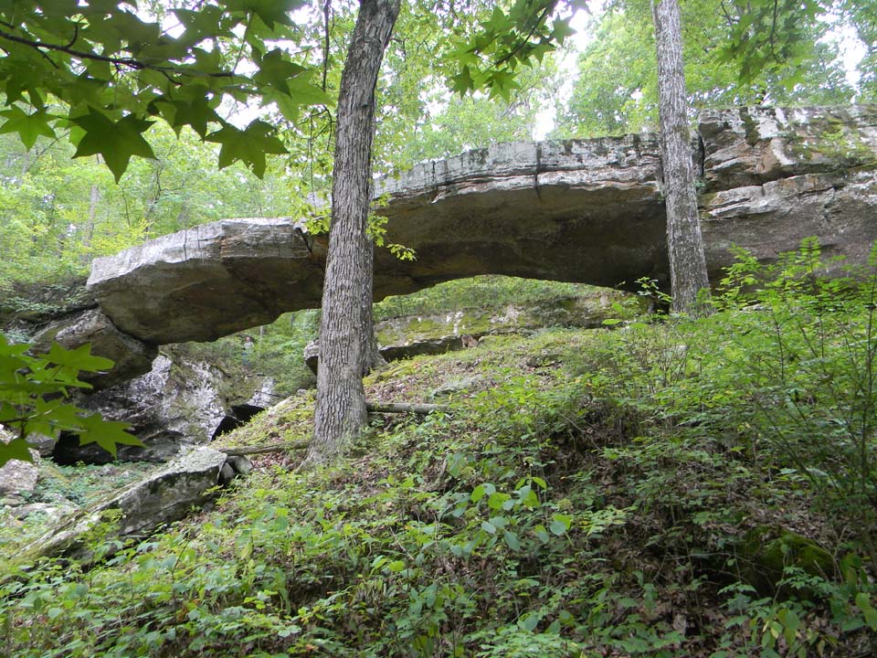 ACravan: Natural Bridge, Ozark Attraction, Sold At Auction/ Norway/ Maine