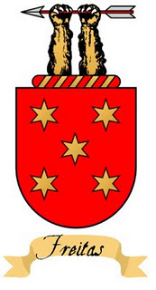 HISTÓRICO BRASÃO DE FAMÍLIAS: Brasão da Família Freitas