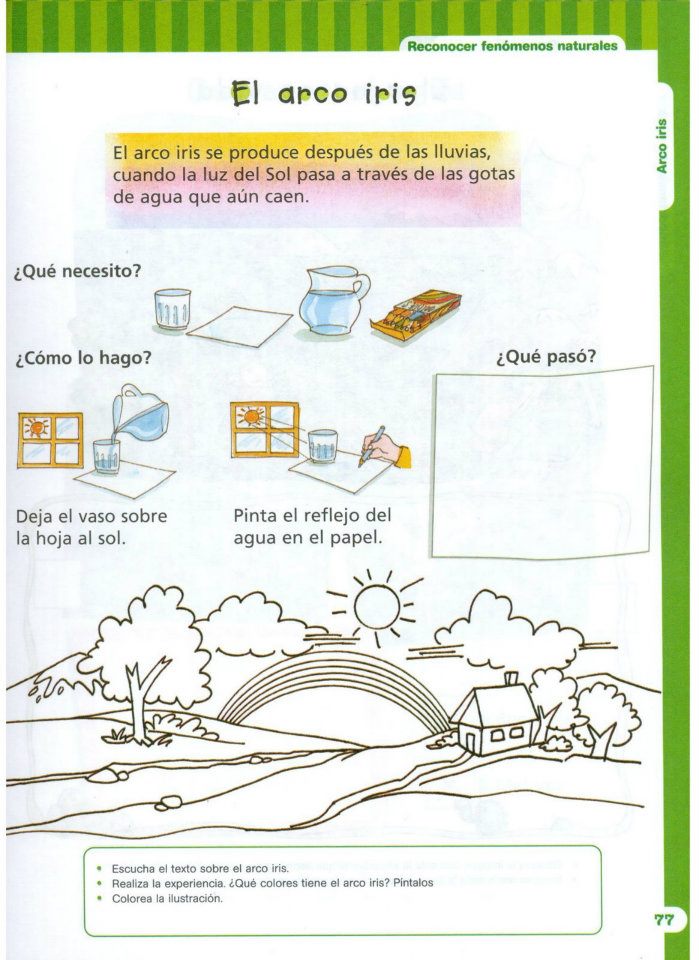 Actividades Escolares: Desarrollando ciencias