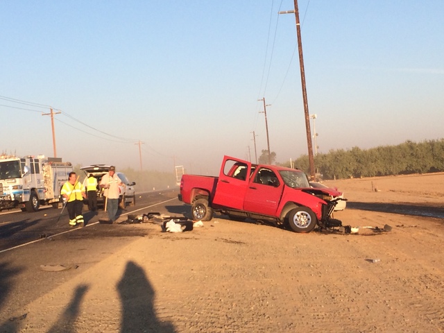 Fresno Visalia Bakersfield Accidents Kern County 3 Vehicle Collision