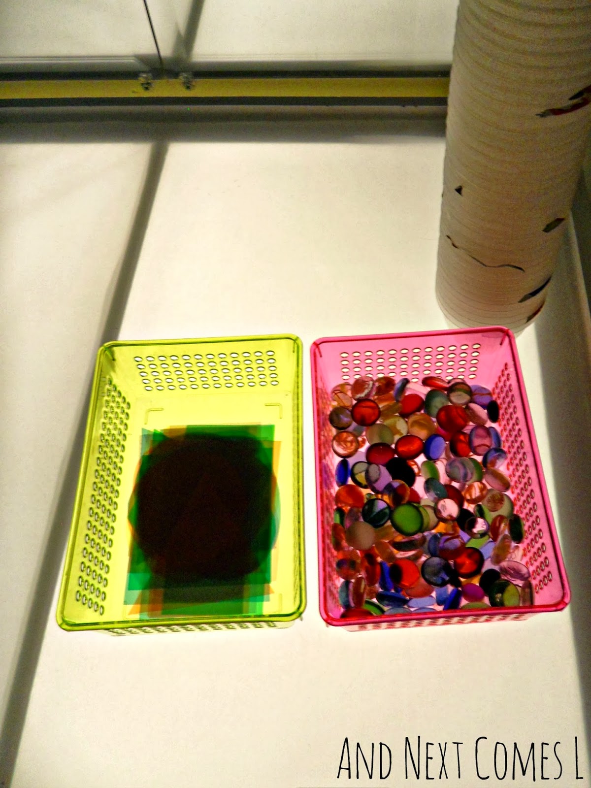 Loose Parts on the Light Table | And Next Comes L - Hyperlexia Resources