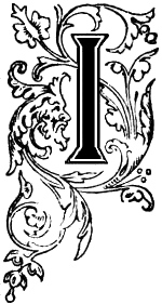 Fancy Letter I Designs - Birthday Letter