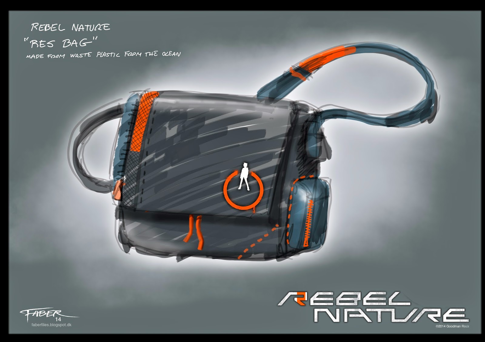 Faber Files: Rebel Nature Bag made from plastic trash