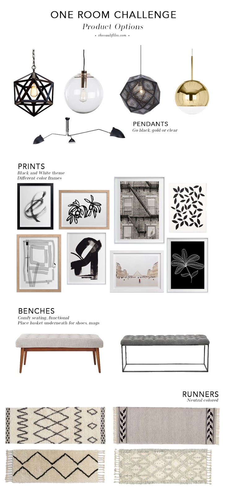 Decor & Interiors File: One Room Challenge Week Two – Gaby Burger