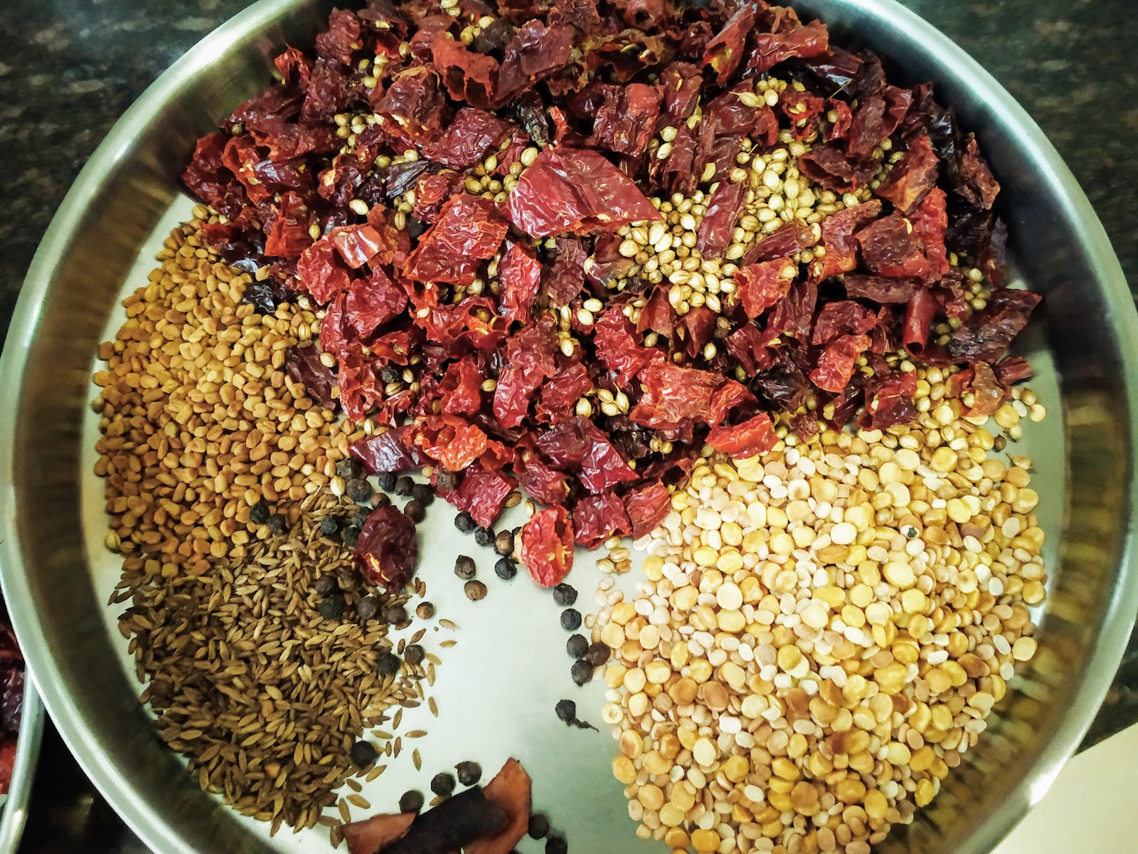 Huli Pudi/Sambar pudi/Pulusu podi