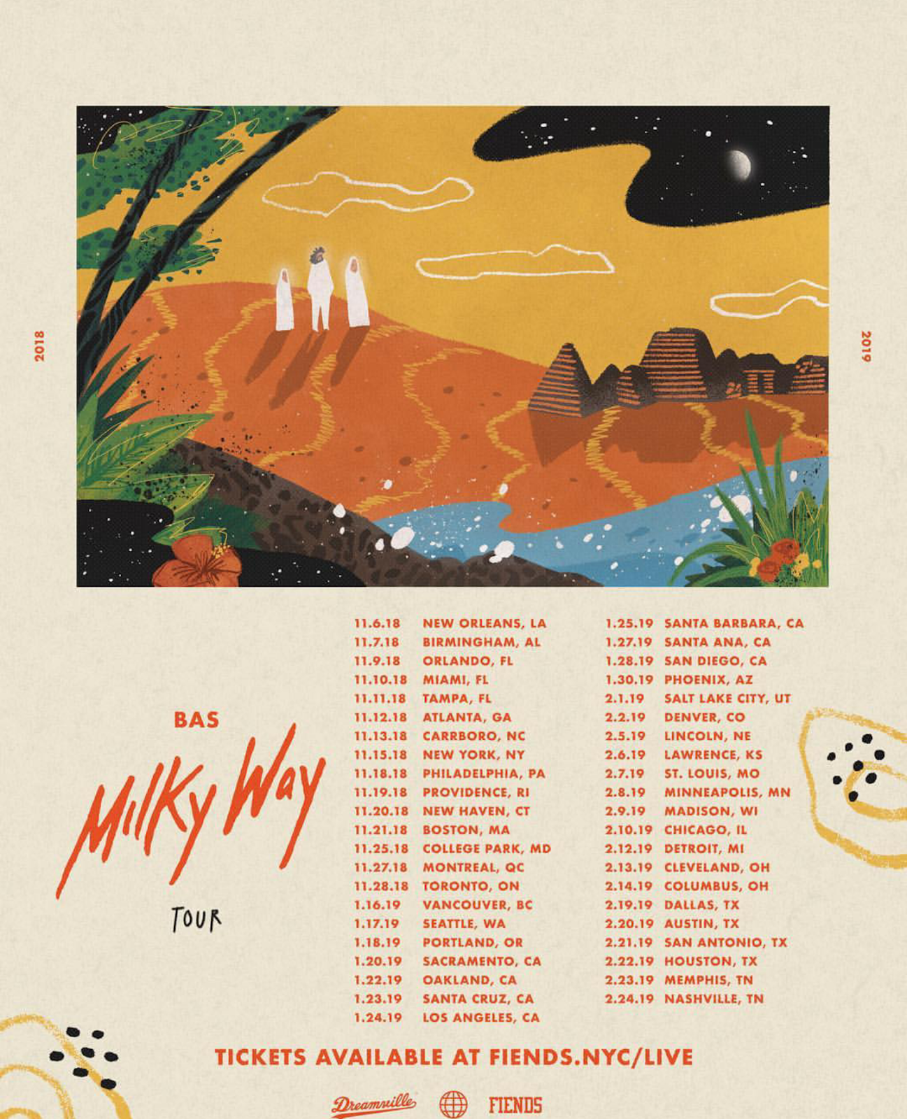 ALBUM SPOTLIGHT: Bas - "Milky Way" (Ahead of the Big Tour)