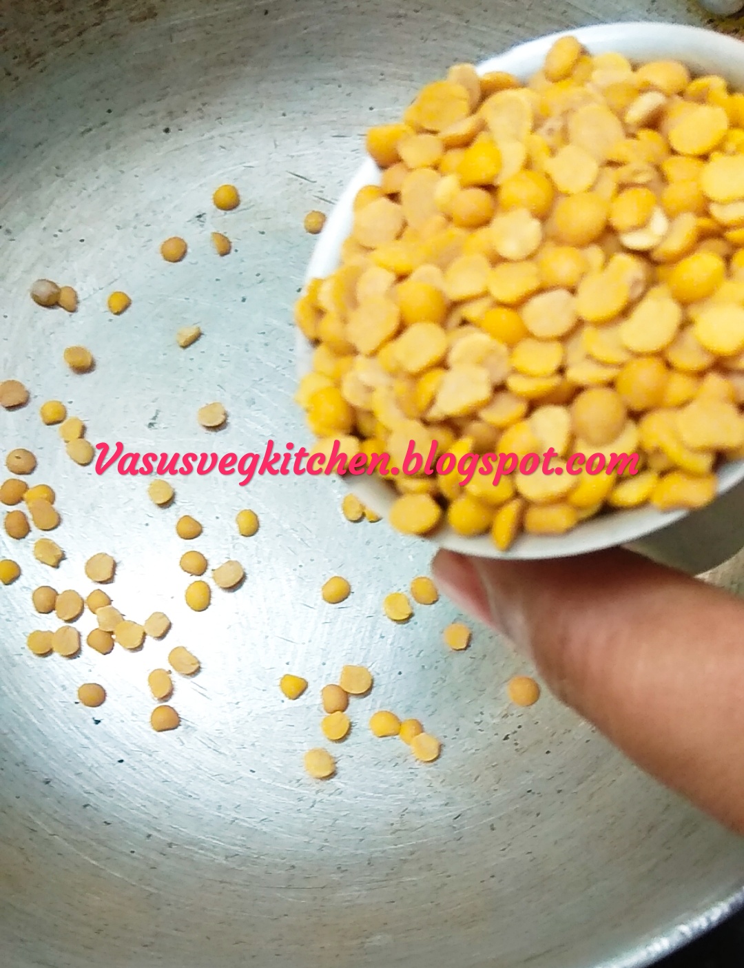 Vasusvegkitchen: Andhra kandi pachadi || Toor dal chutney || Paruppu ...