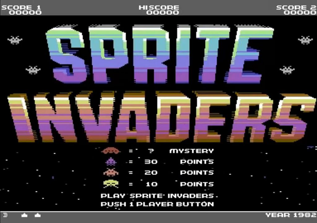 Indie Retro News: Sprite Invaders - A great C64 Space Invaders game ...