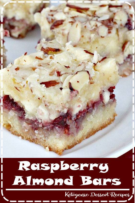 Raspberry Almond Bars - Food Brenda