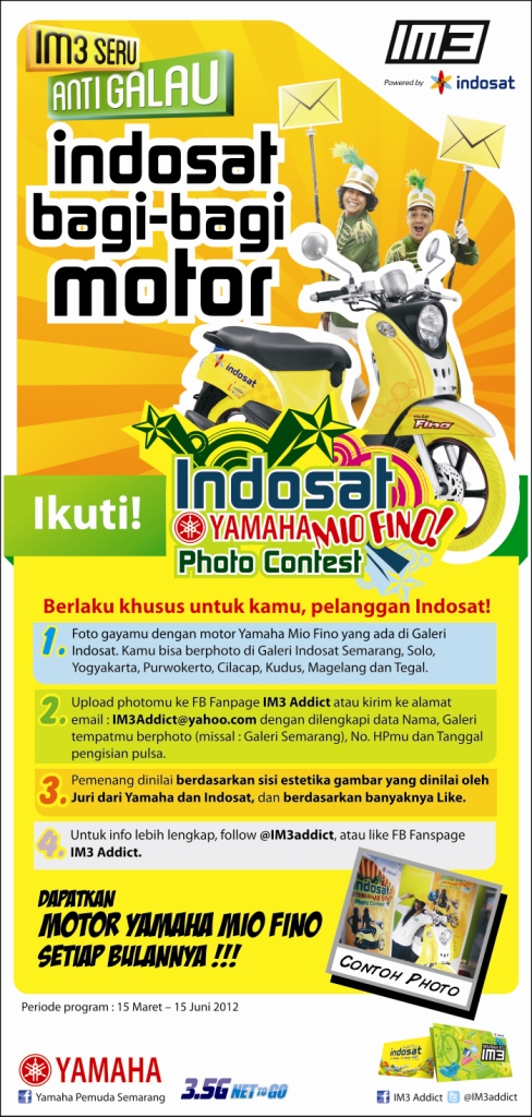 Indosat Bagi-Bagi Motor