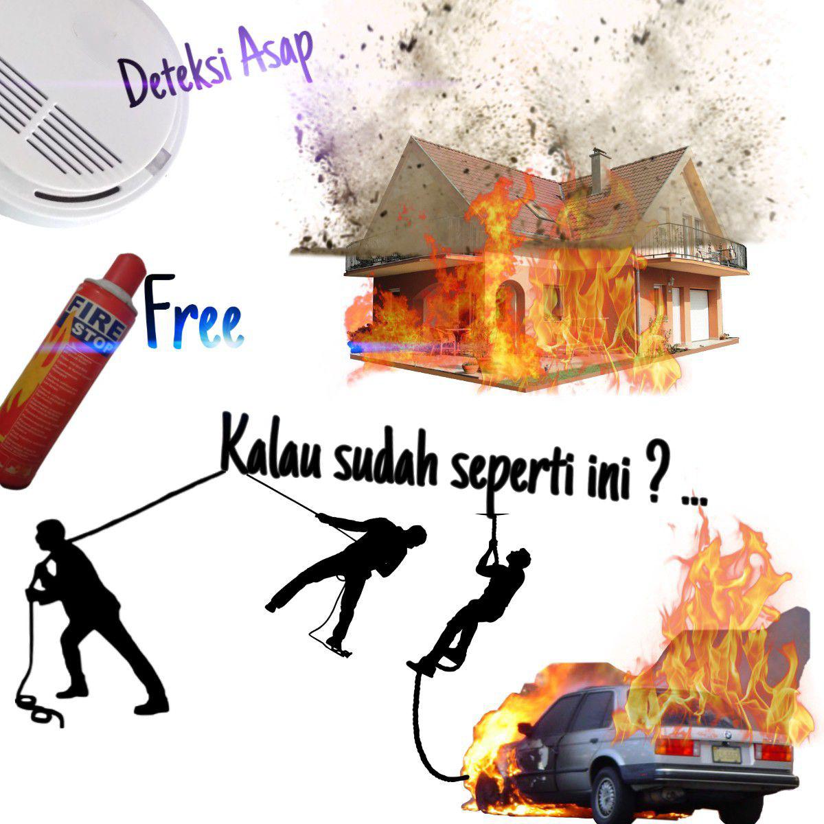 Alat Deteksi Asap Kebakaran Gedung Portable Tanpa Instalasi - ALAT ...