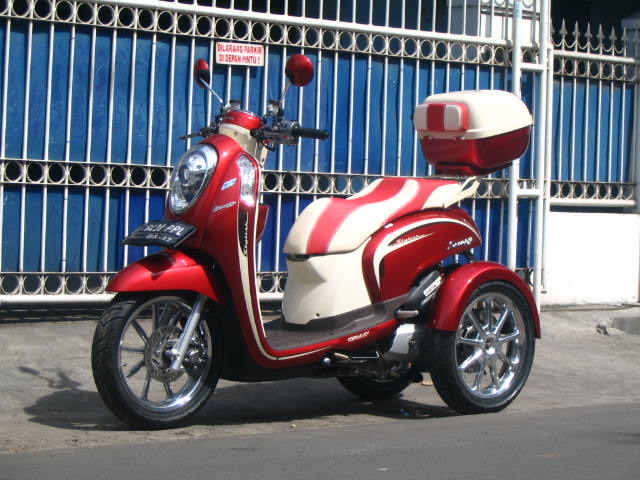 Oracle Modification Concept: HONDA SCOOPY FI RODA TIGA Pesanan Mrs. X ...