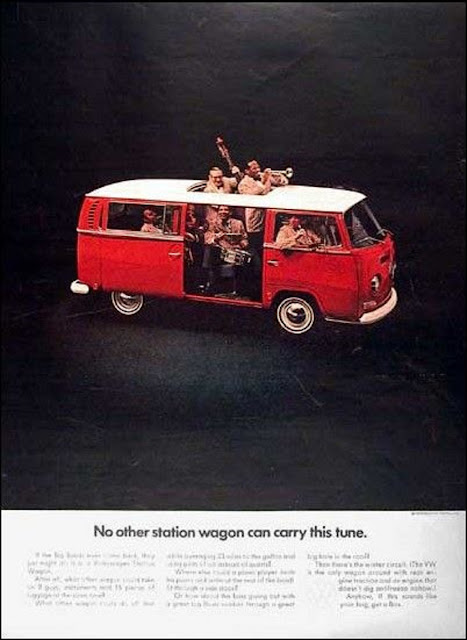 bugcartel: vw transporter reklámok werbung T1,T2