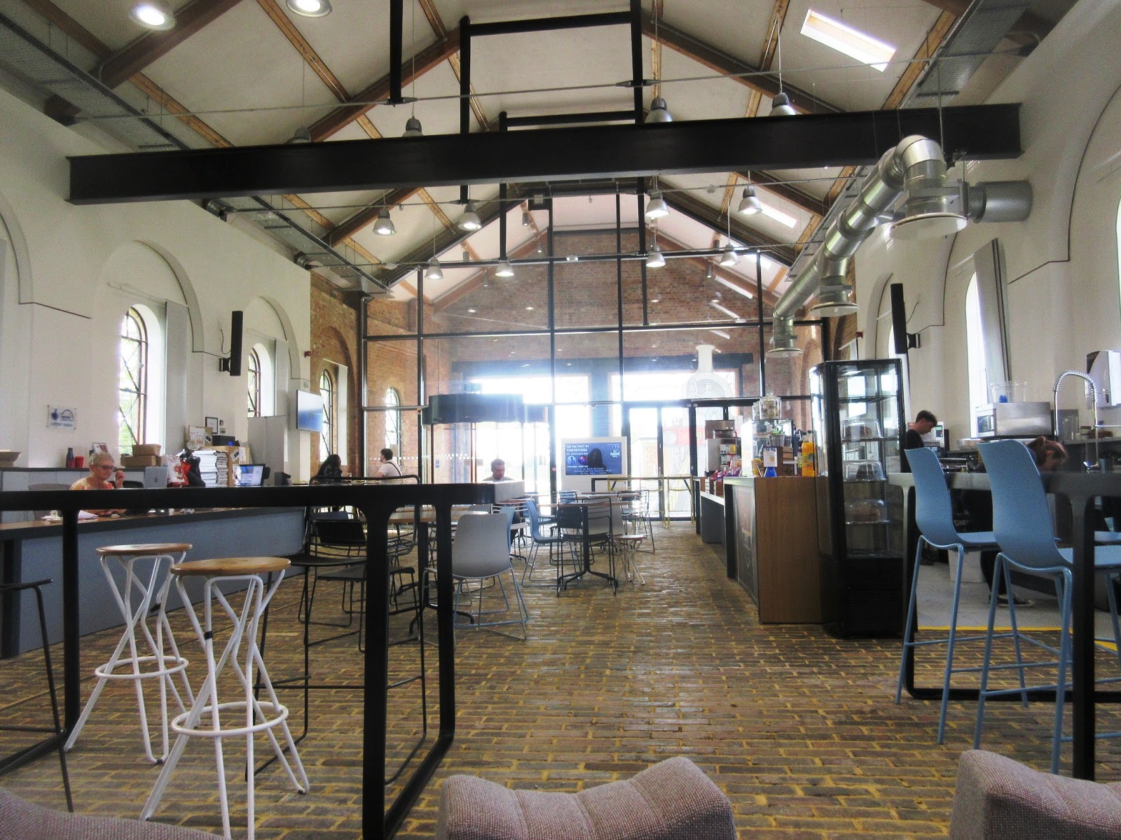 Liberal England: The restored engine shed on Northampton University's ...