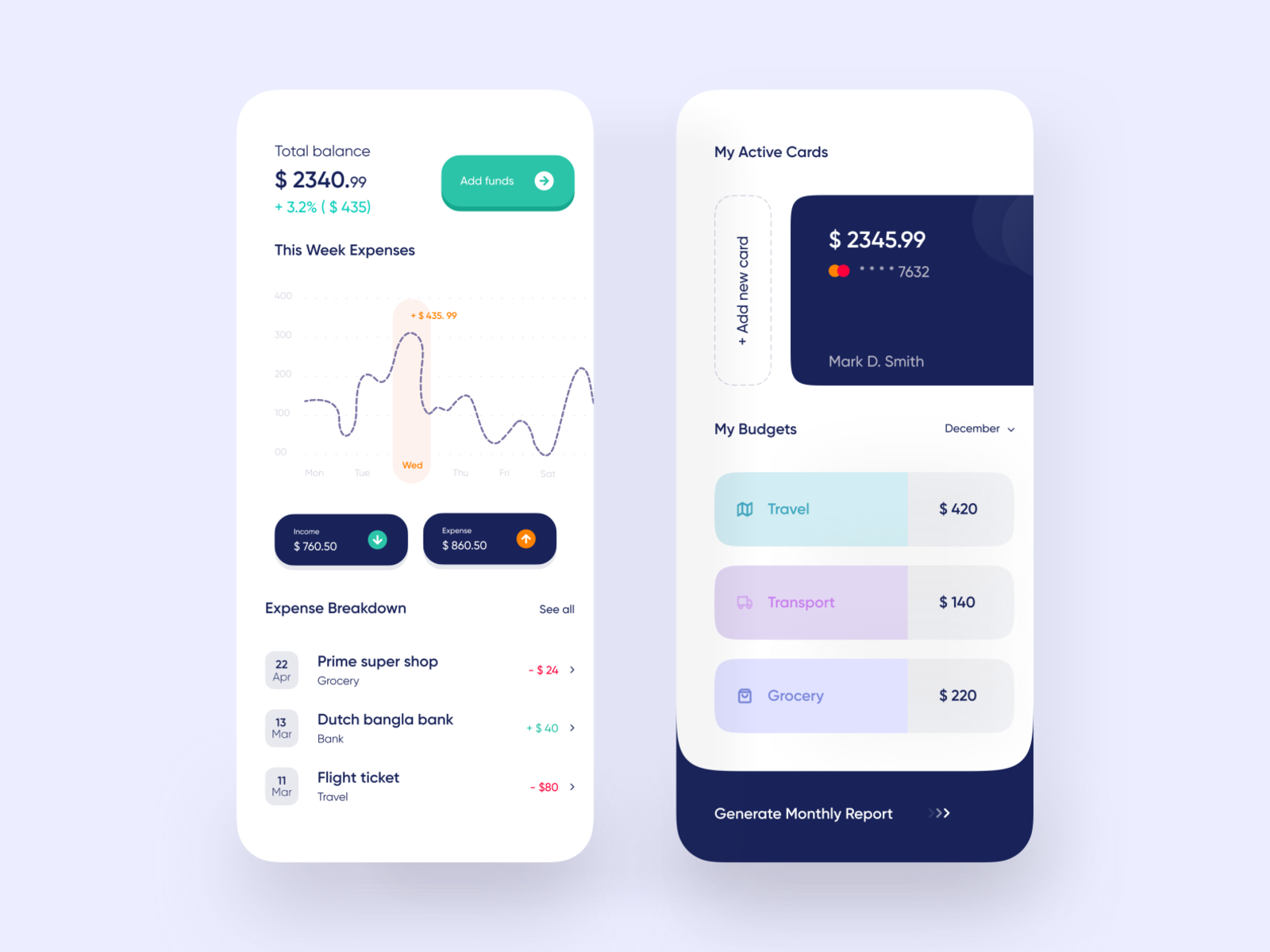 App Ui Design - Collage Template