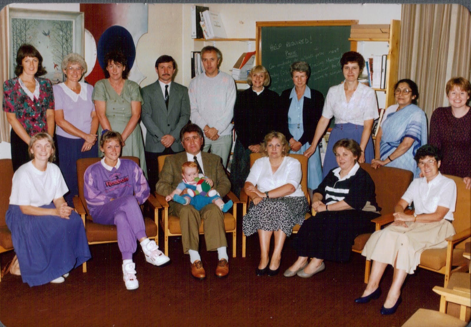 Newbold Verdon Primary School: Staff Photograph 1990