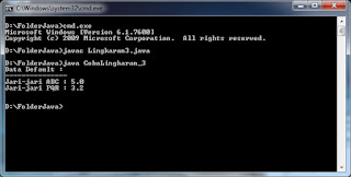 KurniadiSan's Blog: Compile dan Run JAVA dengan CMD