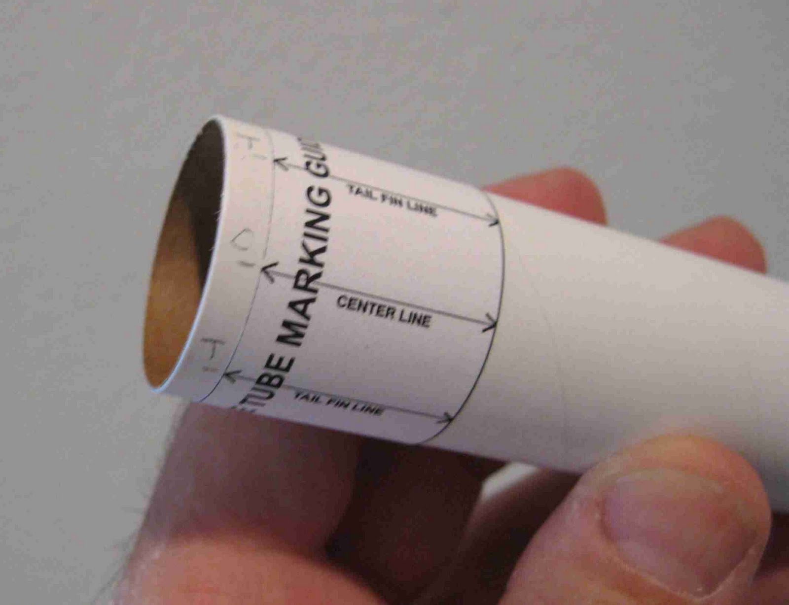 Model Rocket Building: Quest AS-1 Escort Build Part 5 Tube Marking