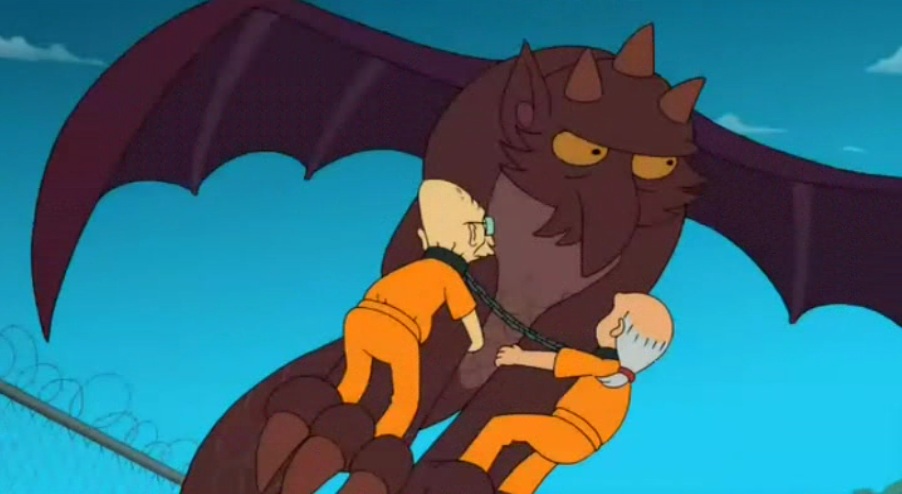 Pazuzu Futurama Professor