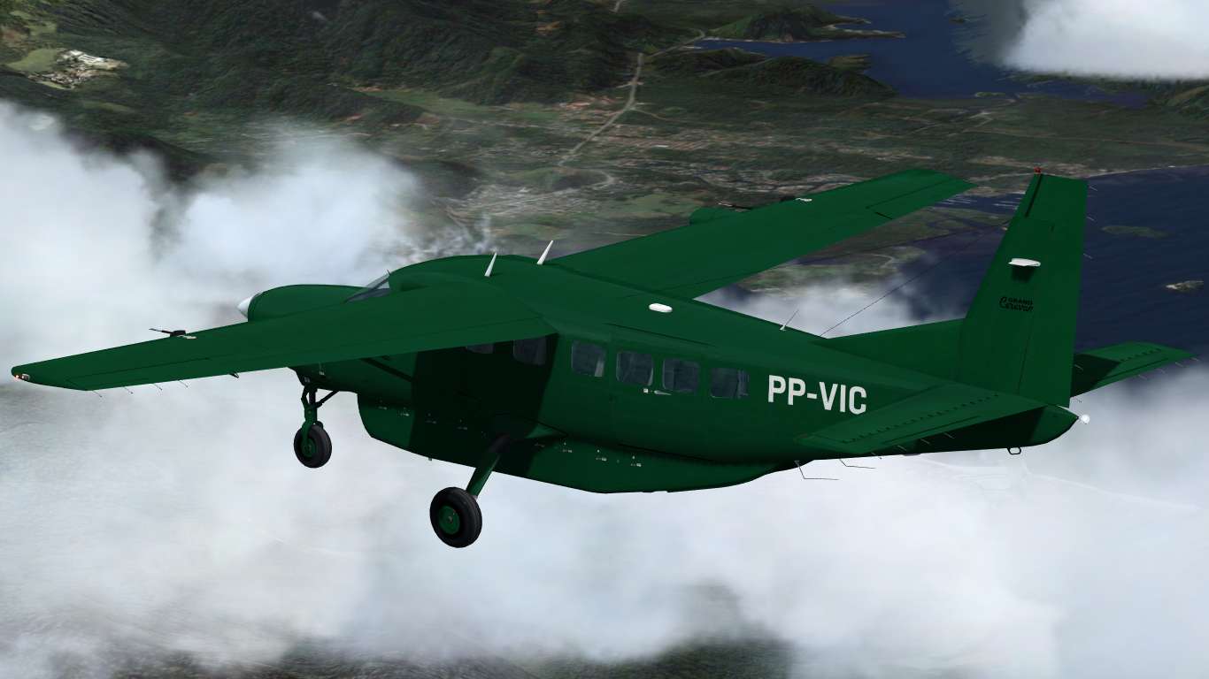Texturas Brasileiras: Cessna C208B Grand Caravan PP-VIC