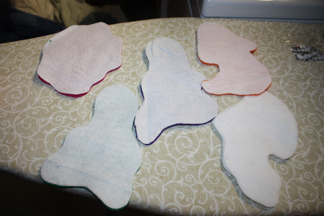 Living a Little: Five Little Ghosts Feltboard Story