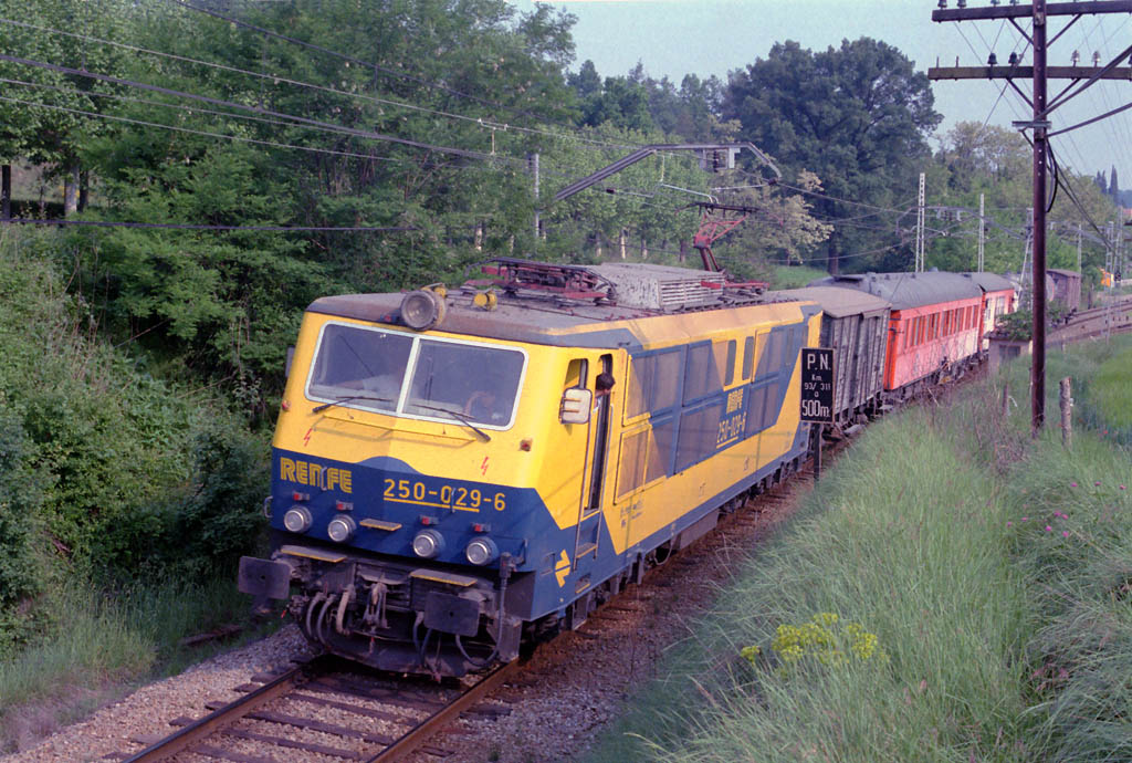 ANTONIO MACHINES: La potente serie 250 de RENFE
