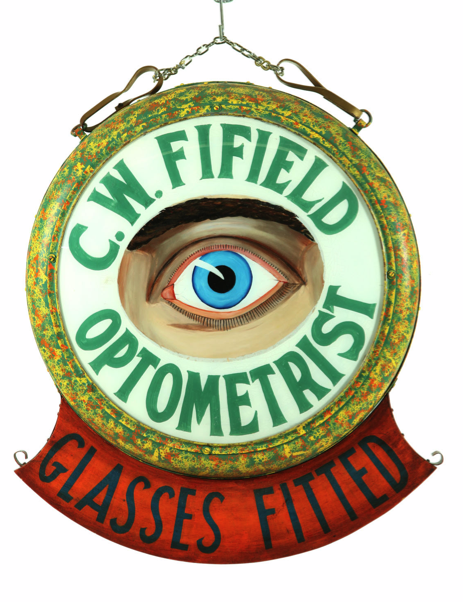Anonymous Works: 19th Century Optometrist Sign