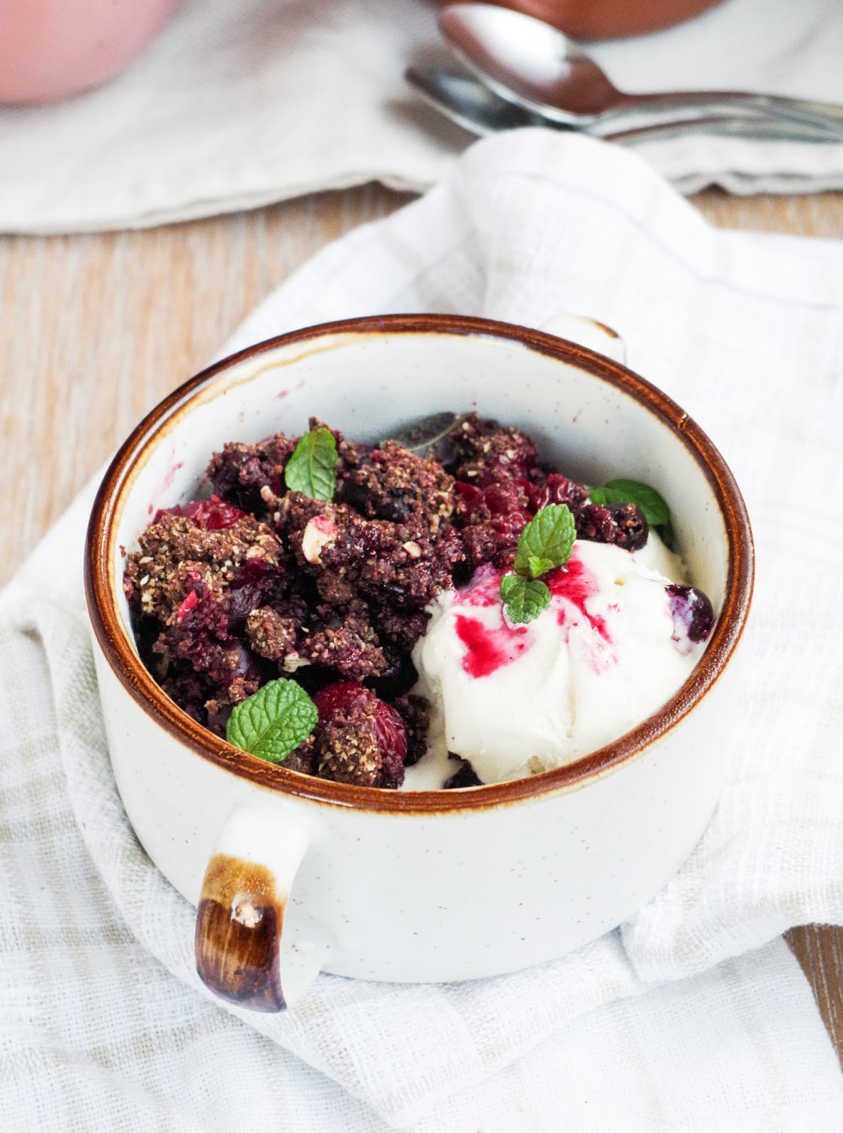 Black Forest Crumble |Euphoric Vegan