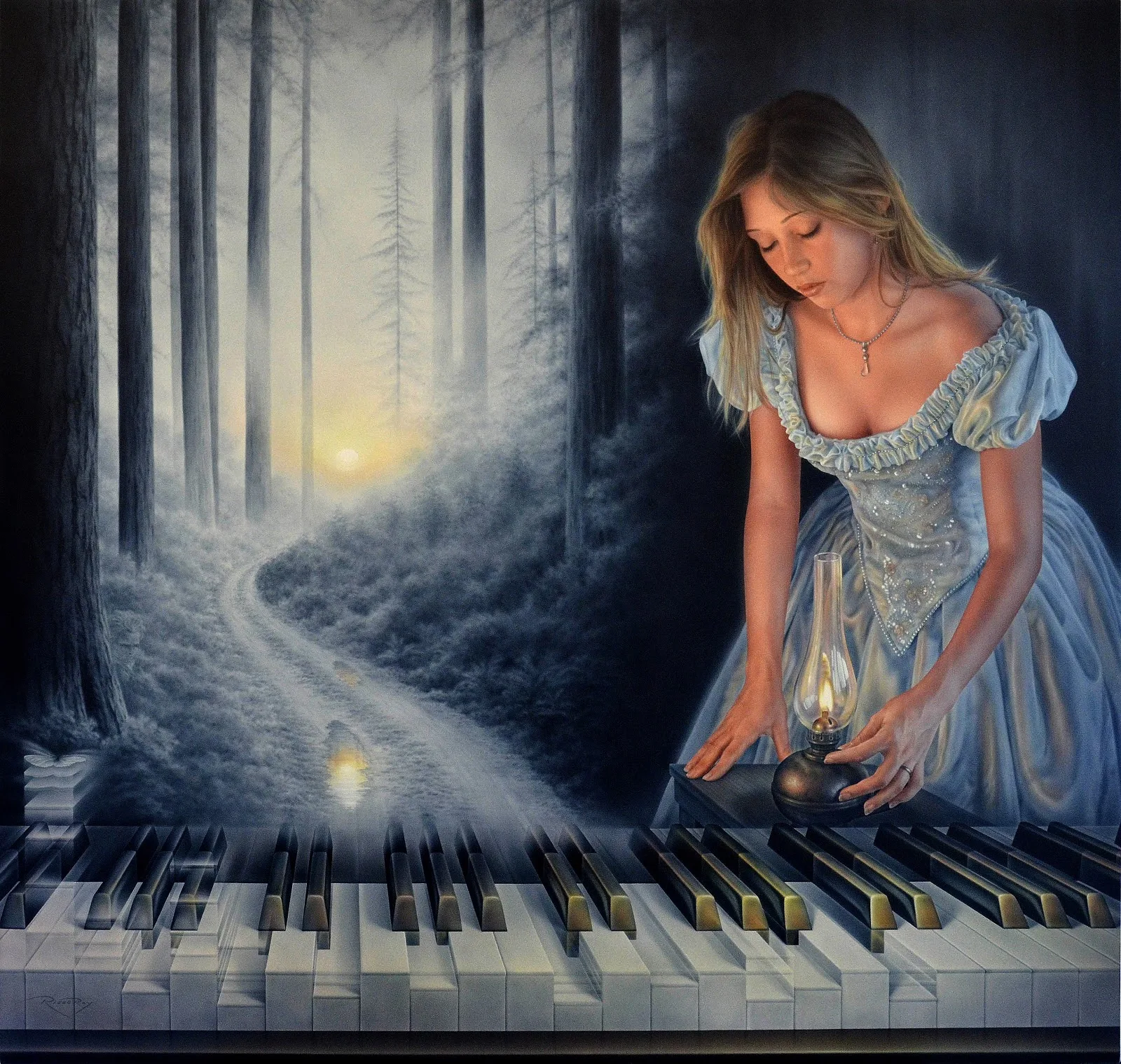 Lluis Rizzo Rey, 1959 | Surrealist painter | Tutt'Art@