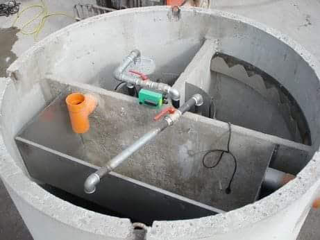 swimming pool and septic tank details