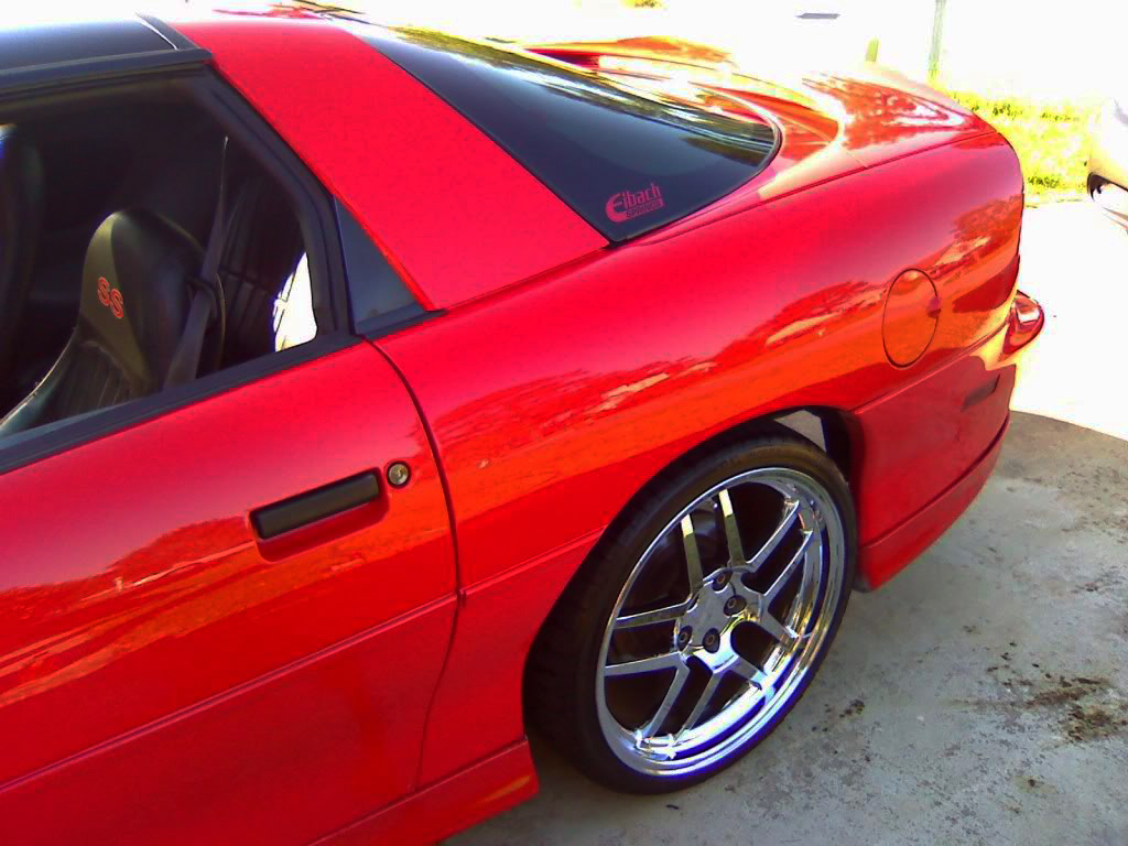 The World's Best 4th Gen Camaros: 97 Red Camaro SS LT1 on 20s