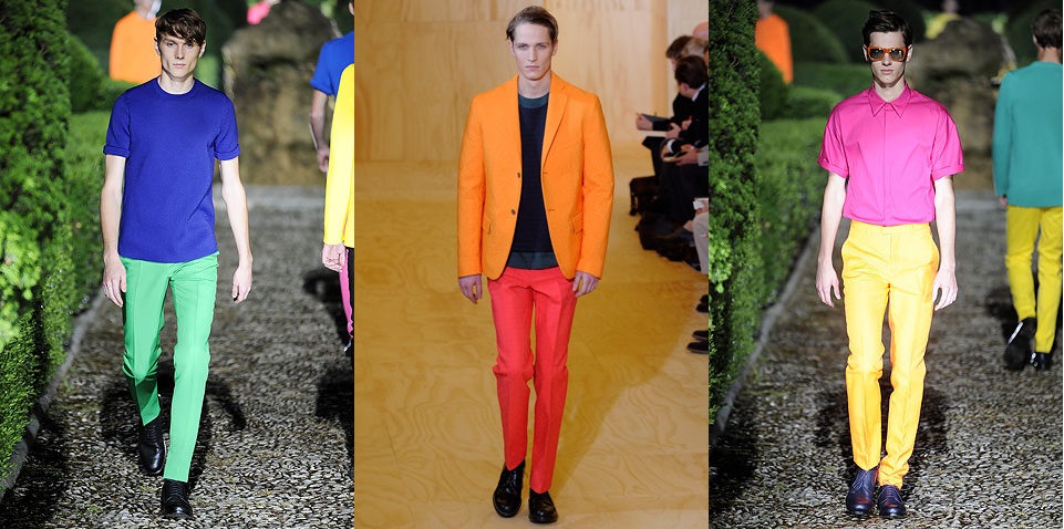 Shellicious: colour blocking for men