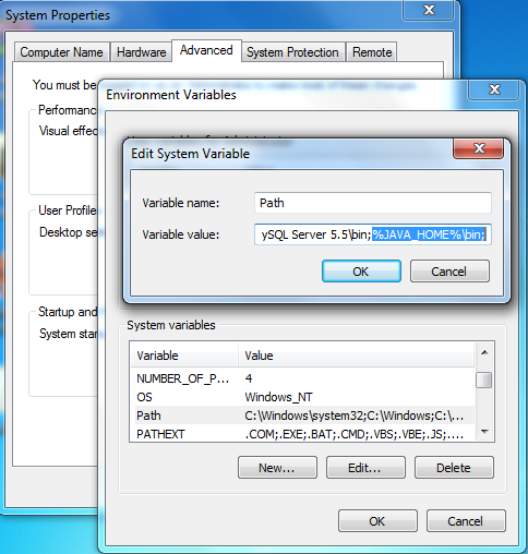 Tech Talks Setting Up Javahome And Path Environment Variables In Windows 7 7495