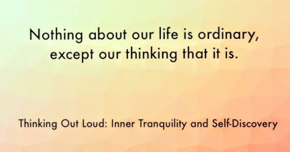 Shon Mehta: Thinking Out Loud: Inner Tranquility and Self-Discovery