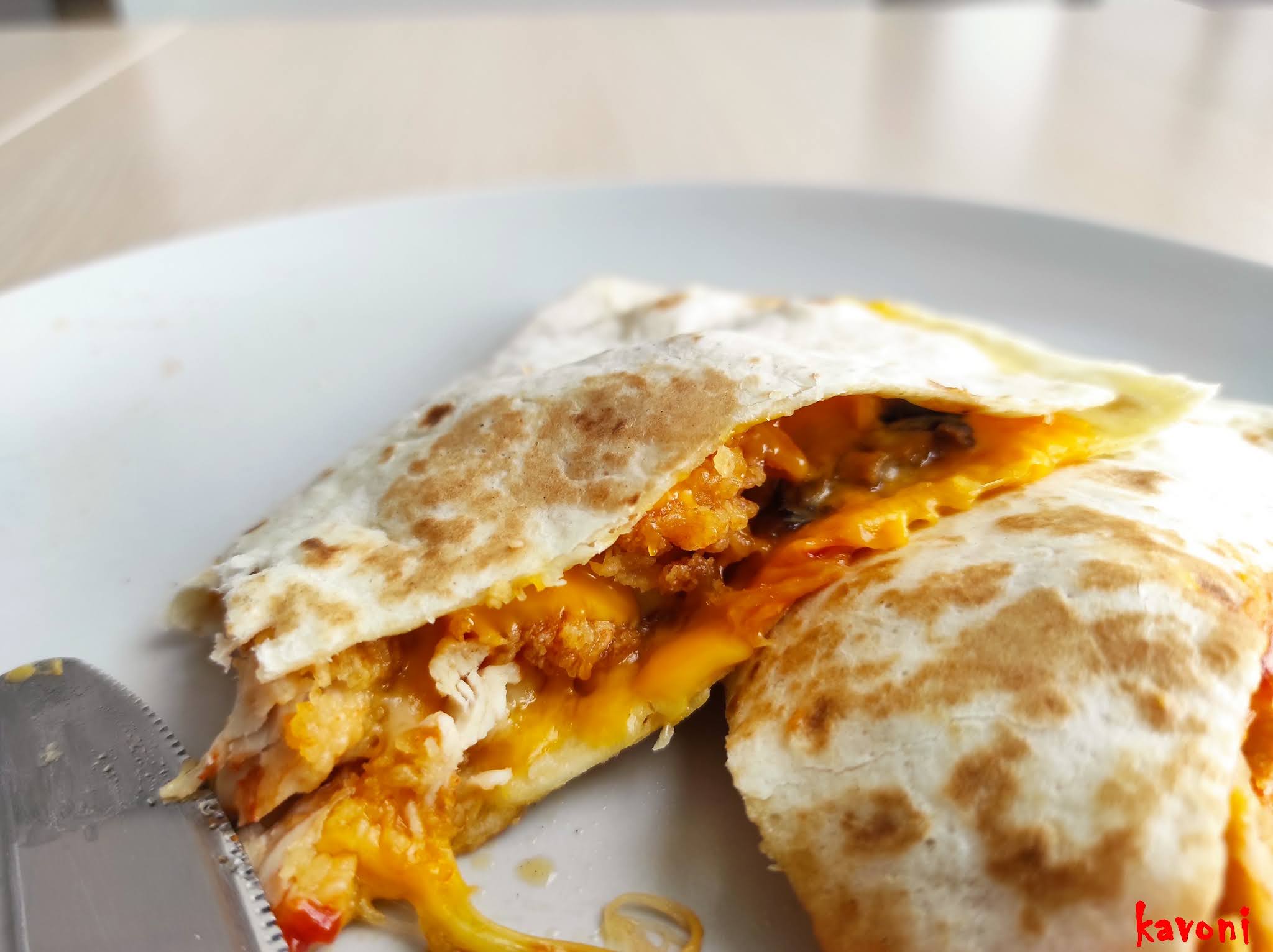 kavoniho žrádlo: Qurrito Cheeser Grande, KFC