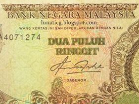 RM20 banknote will be back | Lunaticg Coin
