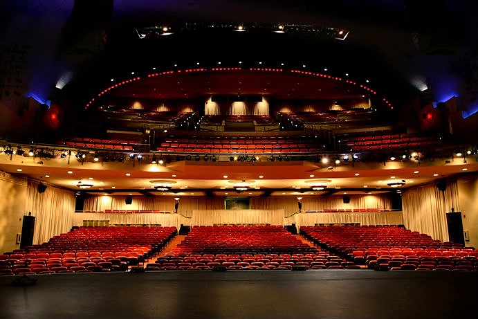 Empty Glendale Orchestra Stage