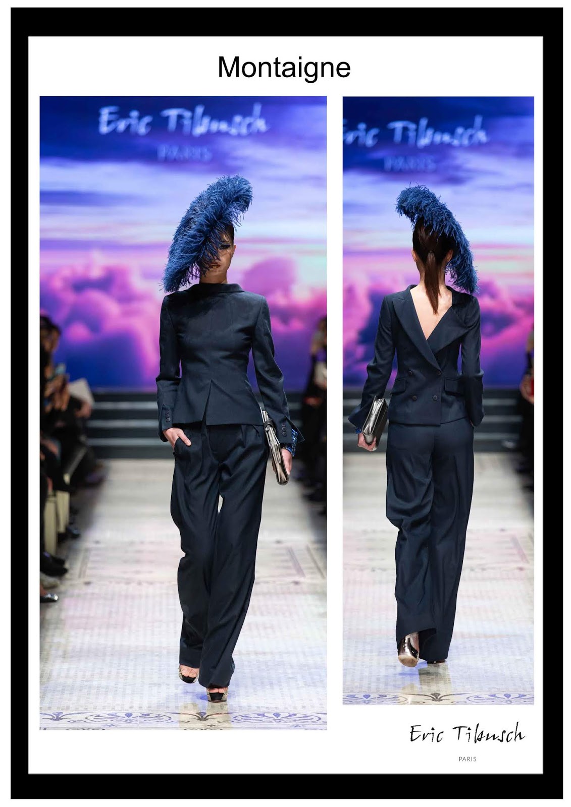 Mode, Eric Tibusch et sa collection couture Walk Bund 22 - DAME SKARLETTE