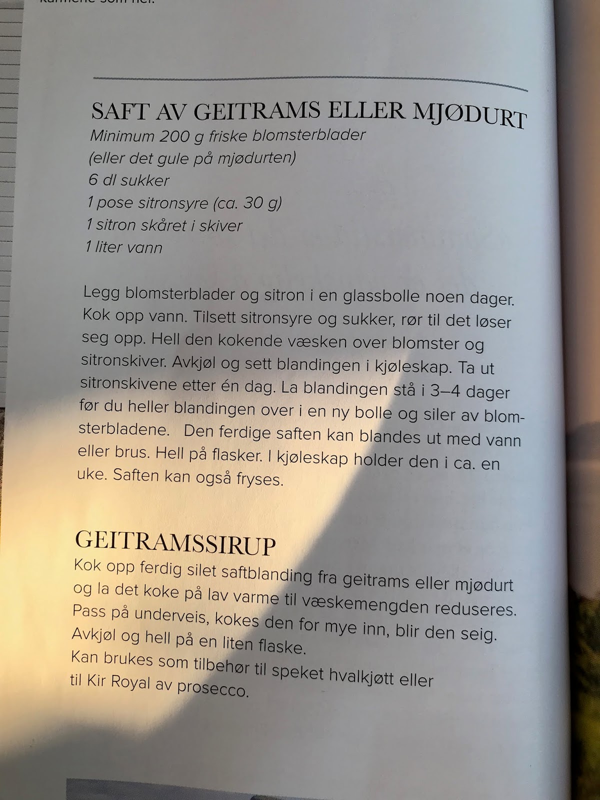 Vilt og vakkert: Saft av geiterams