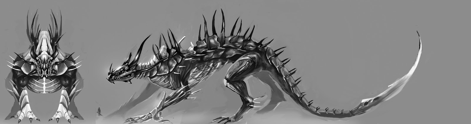 Art of Niko Pope: Underworld Dragon