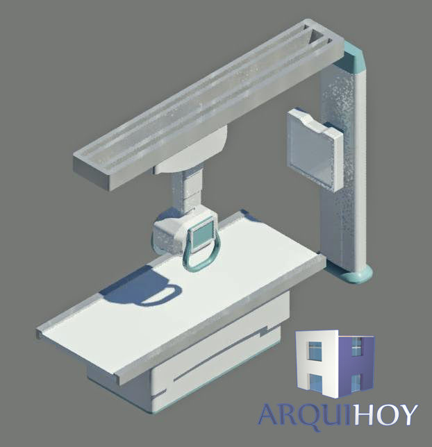 Familia Maquina de Rayos X / Family X ray Machine (RFA) | ArquiHoy-Revit