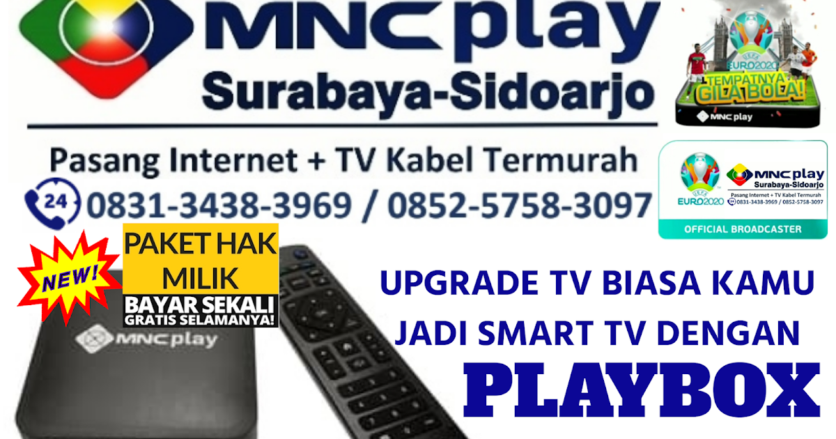 Promo MNC Play Surabaya: STB ANDROID ATV PLAYBOX BY MNC PLAY | PRODUK ...
