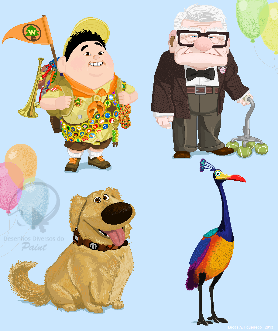 Desenhos Diversos do Paint