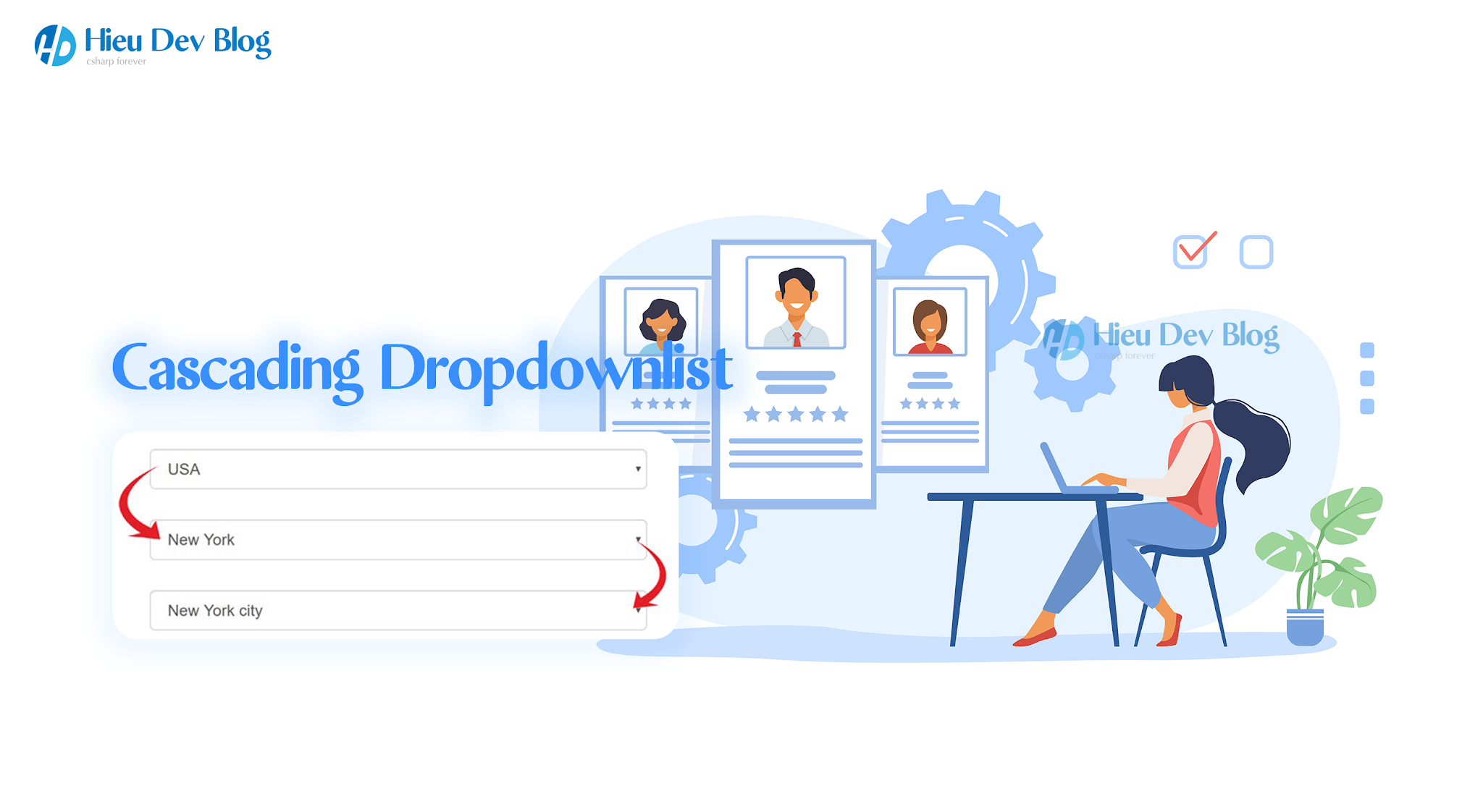 Tạo Cascading Dropdownlist trong ASP.NET Core MVC