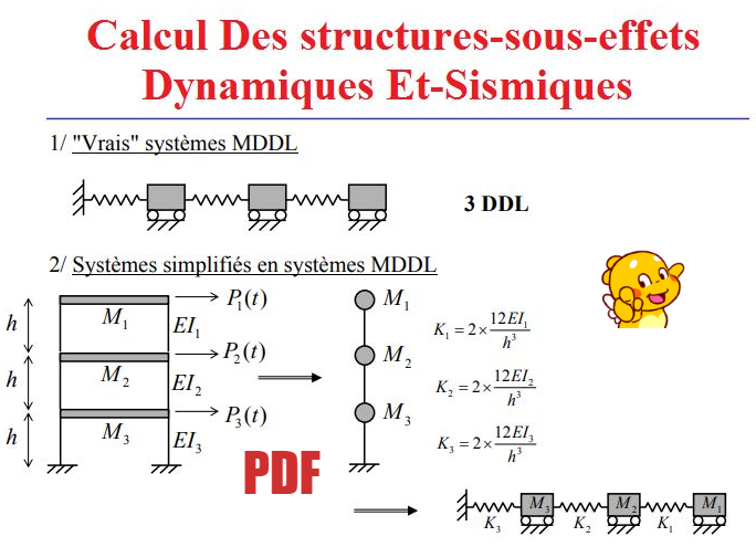 calcul dynamique des structures en zone sismique pdf