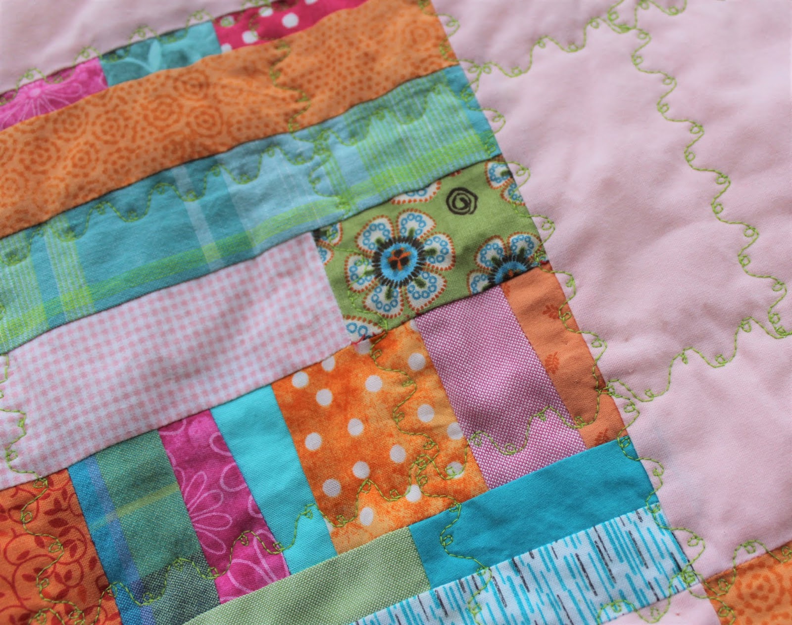 Pink Patchwork Quilt